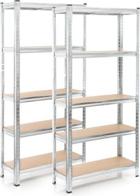 Dílenský regál Wiltec – 180 × 90 × 30 cm, 875 kg (64865)