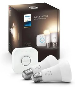 Philips | Základní sada Philips Hue WHITE 2xE27/9,5W 2700K + zařízení k propojení | P4628