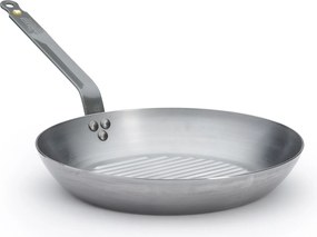 Ocelová grilovací pánev de Buyer MINERAL B P.32cm