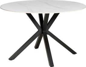 XXXLutz JÍDELNÍ STŮL, bílá, 118/118/76 cm MID.YOU - Jídelní stoly - 000055016501