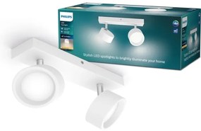 Philips - LED Bodové svítidlo BRACIA 2xLED/5,5W/230V bílá