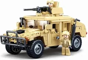 Sluban Army Model Bricks M38-B0837 Hummer bojový off road / LEGO - kom