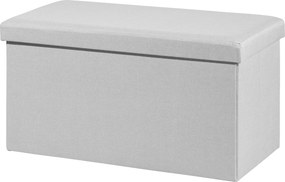 Livarno® Lavice s úložným prostorem (světle šedá)