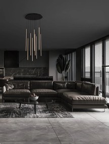 Designový lustr Gratta