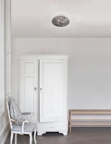 Designové stropní svítidlo Clam 30 chrom