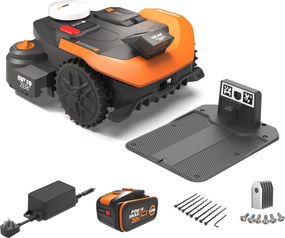 WORX Robotická sekačka WR318E Vision Cloud 1800 m2 (RTK + AI V-SLAM Stereo + Cut-to-Zero)