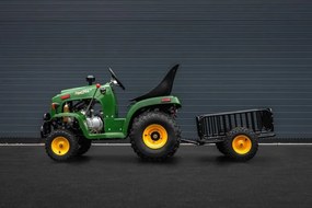Leramotors 110cc - dětský zahradní traktor s vozíkem