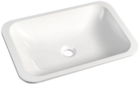 Sapho Kama 50134 umyvadlo zápustné 50 x 26 cm