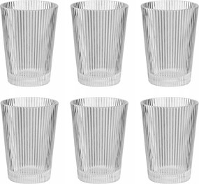 Stelton Pilastro sklenice na nápoje 330 ml 6 Ks