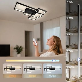 Aigostar - LED Stmívatelné stropní svítidlo LED/38W/230V 2700-6500K + DO