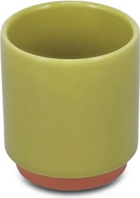 Zelený/oranžový kameninový šálek 270 ml Duo – ONA