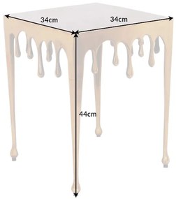 Designový odkládací stolek Gwendolyn S 44 cm zlatý
