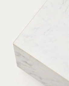 Bílý mramorový konferenční stolek 50x100 cm Sorein – Kave Home