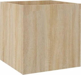 Sada nábytku do předsíně dub sonoma kompozitní dřevo 3082056