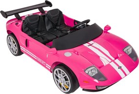 Elektrické autíčko Ford GT růžové