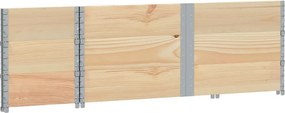 Zahradní truhlík 150 x 50 cm masivní borové dřevo 3295435