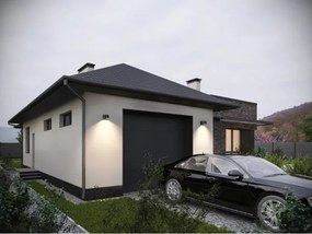 Viking - LED Stm. solární nástěnné svítidlo se senzorem LED/1W/3,7V IP44 4000K
