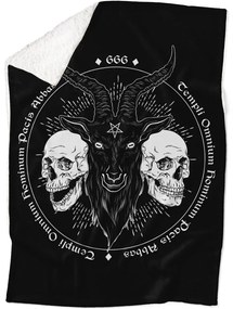 Deka Baphomet skull (Podšití beránkem: ANO)