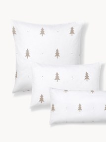 Flanelový vánoční povlak na polštář X-mas Tree