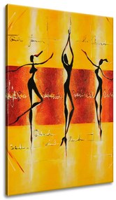 Gario Ručně malovaný obraz Záhadné ženy Rozměry: 70 x 100 cm