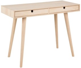 Scandi Přírodní dubový pracovní stůl Celia 74x45 cm