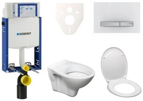 Cenově zvýhodněný závěsný WC set Geberit k zazdění + WC S-Line S-line Pro 110.302.00.5ND8