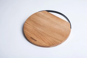 Dřevěné kuchyňské prkénko PORKERT MITIS - krájecí, kulaté, 27 x 1,5 cm