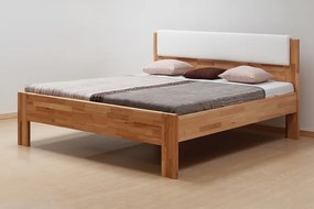 BMB Denerys Live postel - imitace dřeva Dekor: Bílá, Provedení: oblé, Rozměr: 160 x 200 cm
