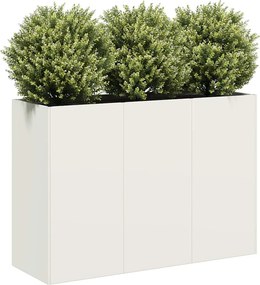vidaXL Truhlík rezavá 120x40x80 cm [860721] Barva: Bílá