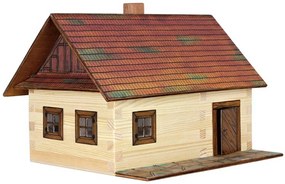 WALACHIA Chalupa roubená W02 Hobby Kit DŘEVĚNÁ STAVEBNICE 33w02