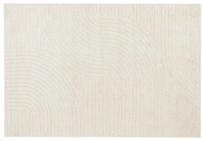 Vlněný koberec 160 x 230 cm béžový DAGARI Beliani