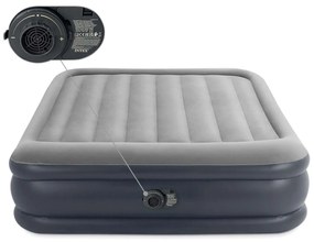 Nafukovací matrace INTEX 64136ND s elektrickou pumpou 203x152x42 cm pro pohodlné spaní