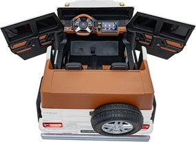 Elektrické autíčko Mercedes Benz MAYBACH G650 STRONG bílé