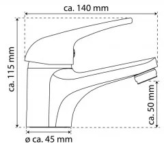 Eisl NI075CR - Umyvadlová baterie GRANDE VITA CLASSIC lesklý chrom