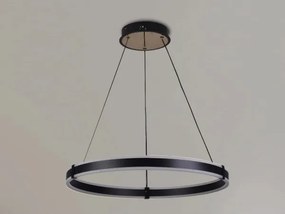 Brilagi-LED Stmívatelný lustr na lanku CIRCLE LED/85W/230V 3000-6500K černá + DO