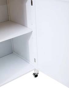 Servírovací stolek na kolečkách z kaučukového dřeva 48x105 cm Frankfurt – Premier Housewares