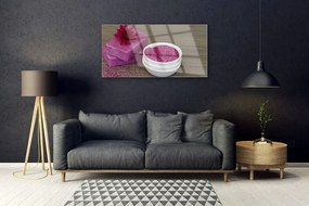 akrylový obraz Písek Mýdlo Umění 100x50 cm