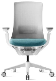 Kancelářská ergonomická židle ROLY WHITE - síťovina Office Pro Černá