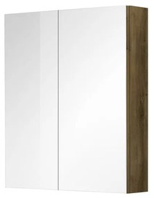 Mereo Aira, Mailo, Opto, Vigo koupelnová galerka 60 cm, zrcadlová skříňka, dub Halifax CN716GH