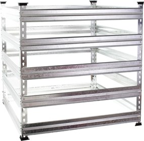 Kompostér Wiltec – 120 × 120 × 90 cm, 1300 l (61969)