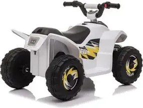 Eljet Dětská elektrická čtyřkolka X01 bílá / Rychlost: 3-4.6 km-h / No