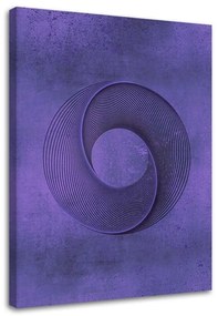 Gario Obraz na plátně Fialový kruh - Andrea Haase Rozměry: 40 x 60 cm