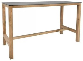 Sunfun Zoe Zahradní stůl barový, 200 × 70 × 110 cm, teakové dřevo, keramika