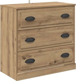 Konzole 2 ks Artisanový dub 70 x 35,5 x 67,5 cm 3402654