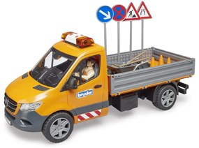 Bruder Vůz údržby silnic MB Sprinter s figurkou a příslušenstvím