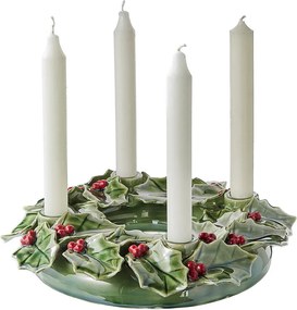 ILEX Adventní věnec 26 cm - zelená