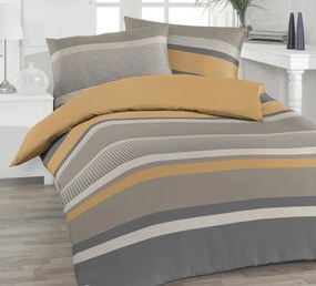 Florella Flanelové povlečení Demi Koreander Rozměr: 70x90 + 140x200 cm