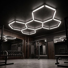 Toolight Toolight, LED stropní svítidlo HEXAGON 5 modulů, JNH051-H, bílá, OSW-56243