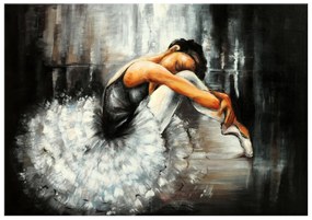 Gario Ručně malovaný obraz Spící baletka Rozměry: 120 x 80 cm