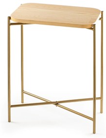 Konferenční stolek Stevie A (zlatá + přírodní). 1089704